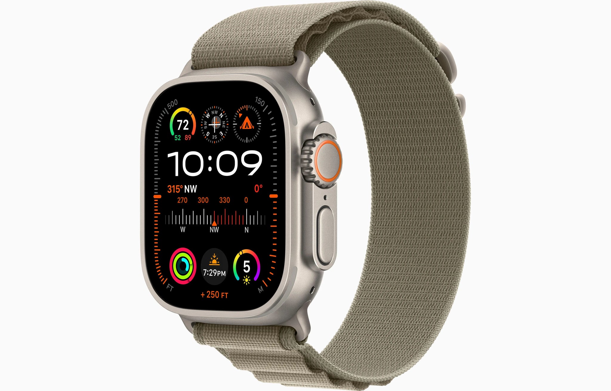 Apple Watch Ultra 2 Titanium Case With Alpine Loop Band – Ennap.com